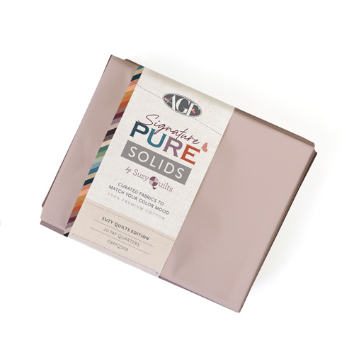 PURE Solids Suzy Quilts Edition - FQ, CBPFQ508 (4-PACK), Pure Solids ...