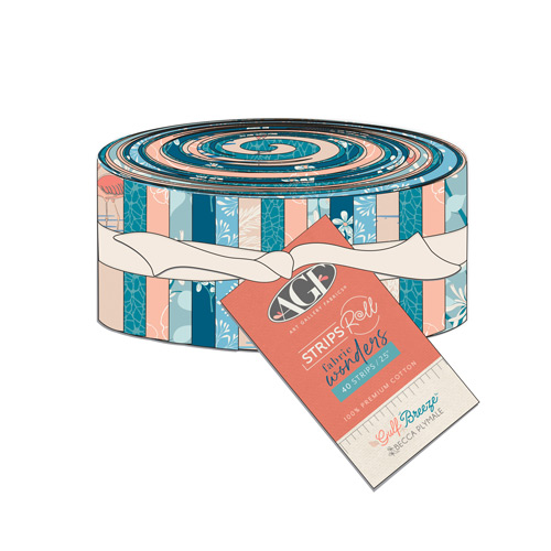 Gulf Breeze - Strip Roll Fabric Wonders, SRW-GBR (4-PACK), Gulf Breeze ...