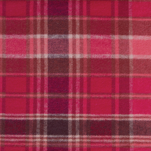 Chevron Plaid Cranberry (Herringbone), F-22804, Highlands FLANNEL, Art ...